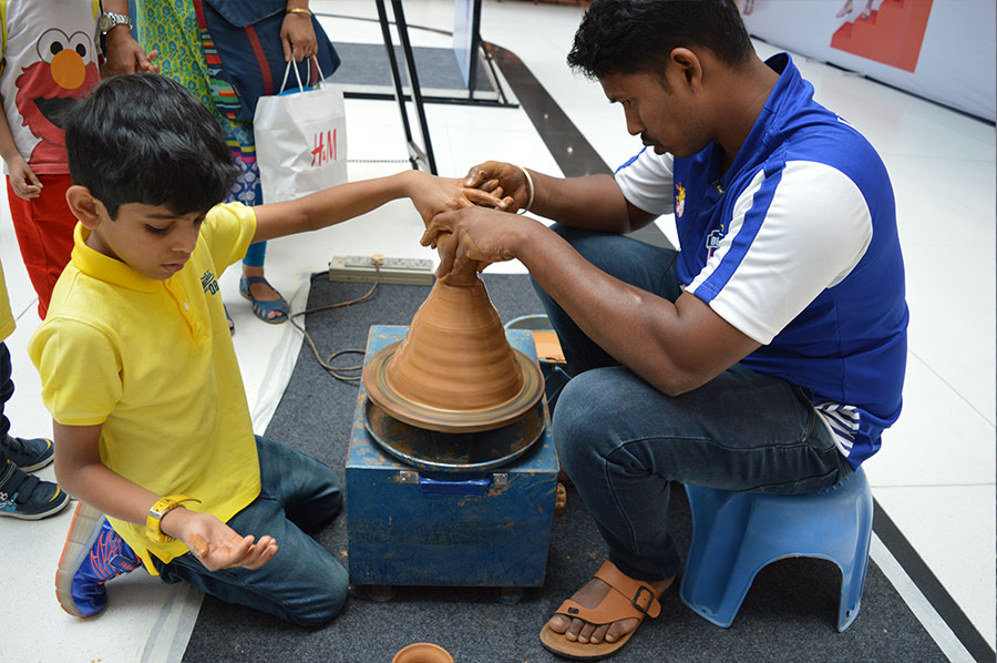 VR Bengaluru - Gallery | Pottery Making Workshop